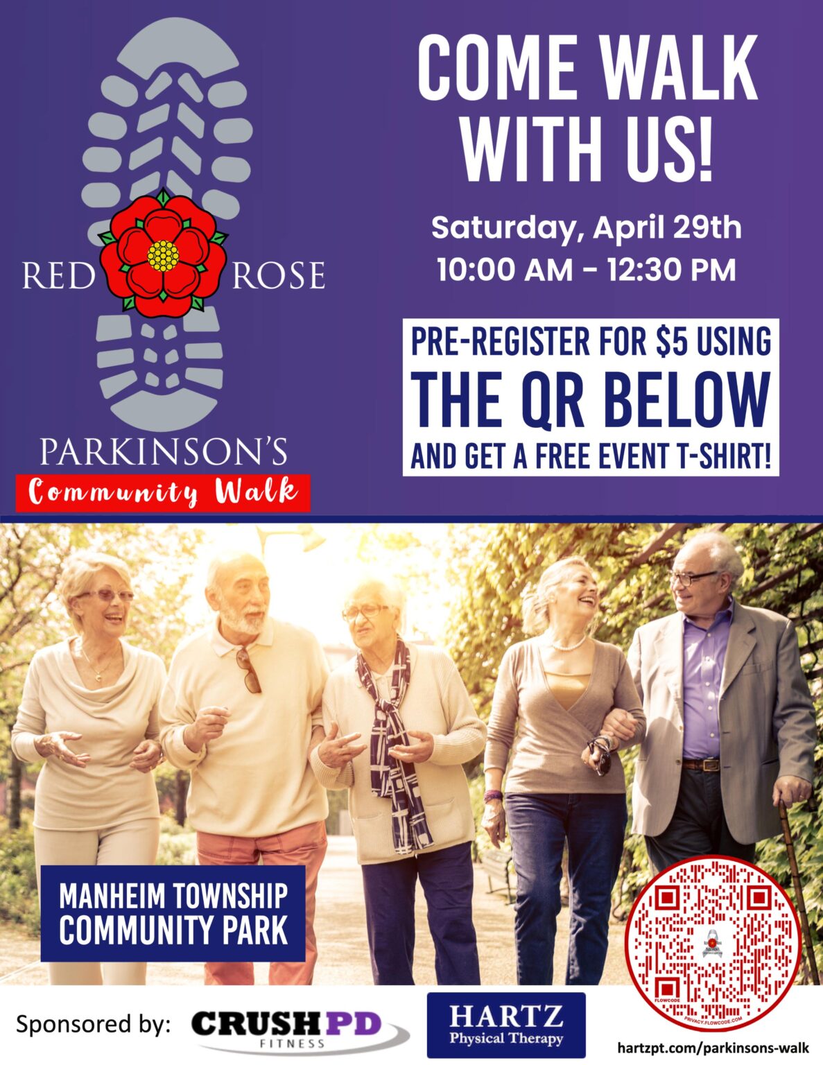 Parkinson’s Walk – HARTZ Physical Therapy